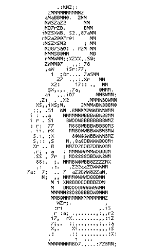 Une Quinquagénaire Romantique » ***Page 2 … ASCII Art